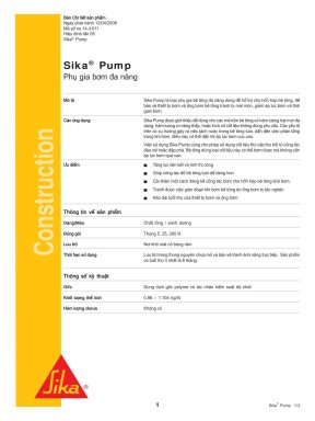 Sika pump VN