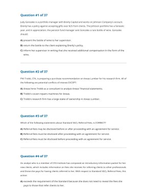 Reading 2 8 guidance for standard VI