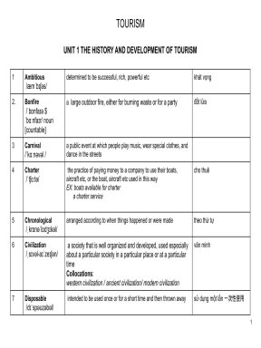 TOURISM FOR TRANSLATION AND INTERPRETATION