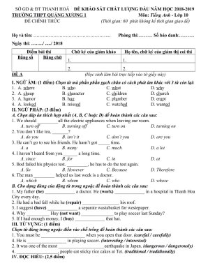 DE VA DAP AN KHAO SAT CHAT LUONG DAU NAM LOP 10 DE A