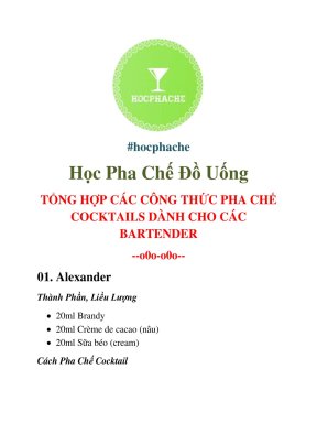 Cong Thuc Pha Che Cocktail Hoc Pha Che Do Uong