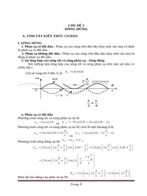 Bai Tap Full Dang Song Dung 2019