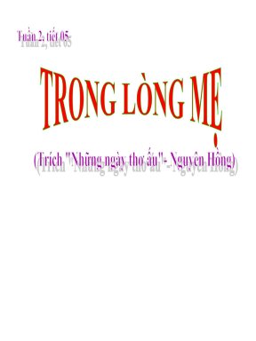 Bai 2 Trong long me