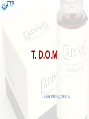 TTP sales training material TDOM update
