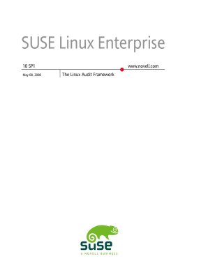audit sp2 The Linux Audit Framework SUSE Linux Enterprise