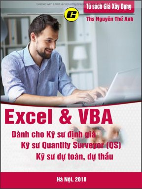 Tài liệu tự học EXCEL và VBA cơ bản nền tảng cho kỹ sư xây dựng phục vụ dự toán và kĩ năng excel ...