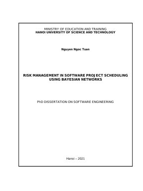 Risk management in software project scheduling using Bayesian networks167