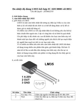 đo nhiệt độ dùng lm35 và adc0804 qua 8051 hiển thị lên lcd - Tài liệu text
