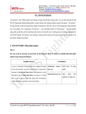 Trọn bộ từ vựng IELTS speaking Band 7.0 theo chủ đề Phần 2