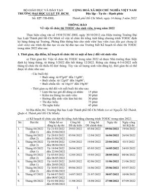 Ke hoach to chuc thi TOEIC - Nam 2022 - Chinh thuc - Dang web