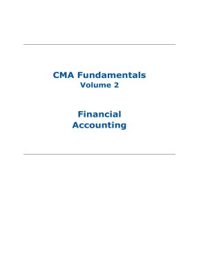 cma fundamentals financial accounting