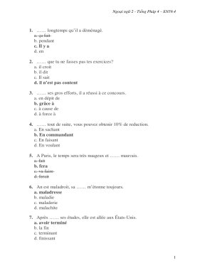 EN59.4 - Ngoại ngữ 2 Tiếng Pháp 4 - EHOU - Elearning ĐH Mở