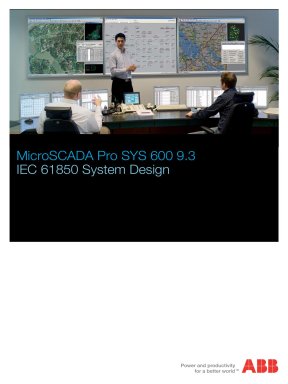 SYS 600 9 3 IEC 61850 system design