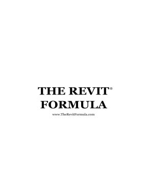 The Revit Formula: Parameters and Formulas