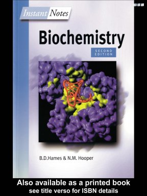 David hames nigel hooper bios instant notes in biochemistry taylor ...