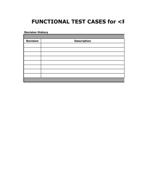 How to write functional testcases
