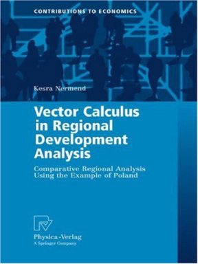 Vector calculus in regional development analysis comparative regional ...