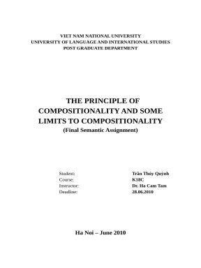 The principle of compositionality and some limits to compositionality