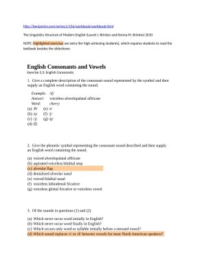 The Linguistics Structure of Modern English