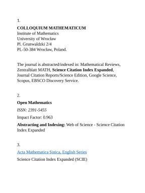 Chọn tạp chí thuộc SCI và ESCI