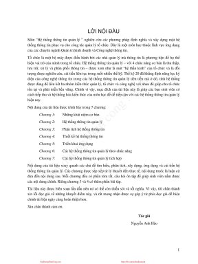 Hệ thống thông tin quản lý