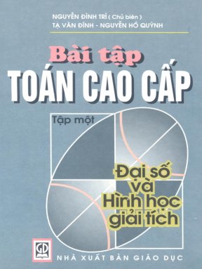 Bai tap toan cao cap tap i nguyễn đình trí