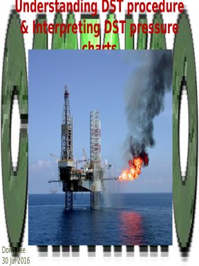 Understanding DST procedure Interpreting DST