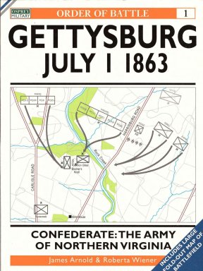 Osprey order of battle 001 gettysburg july 1 the army of northern virginia