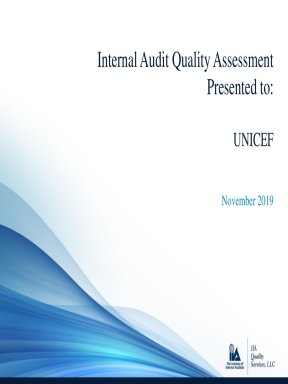 2019 EQA report OIAI internal audit function