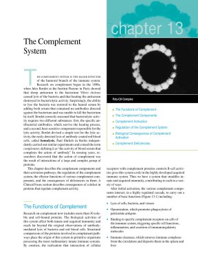THE COMPLEMENT SYSTEM