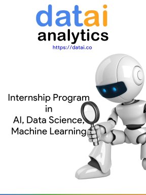 Internship Program in AI, Data Science, Machine Learning