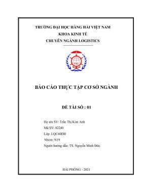 BÁO cáo THỰC tập cơ sở NGÀNH tìm HIỂU về vị TRÍ VIỆC làm của CÔNG TY ...