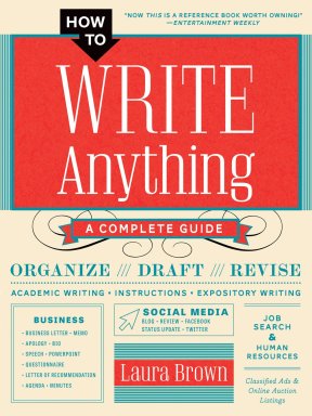 How to write anything