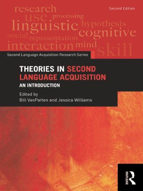 Theories in second language acquisition an introduction