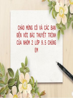 thuyết trình gdcd 9