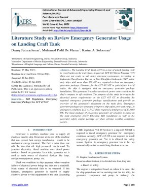 Literature study on review emergency gen