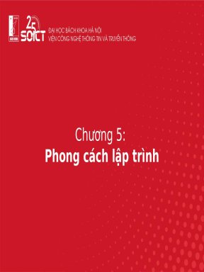 Lec5 programming style