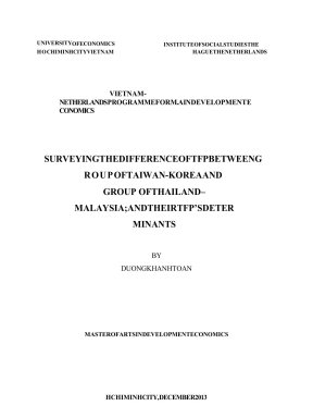 Surveying the difference of TFP between group of taiwan korea and group ...