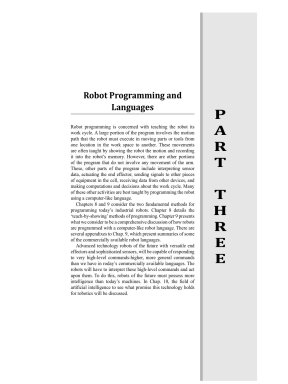 Industrial robotics technology, programming, and applications – part 2