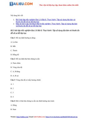 20211122193556619b8eacf35b2 cau hoi trac nghiem dia ly 6 bai 6 thuc ...