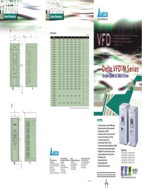 Catalog bien tan delta VFD m