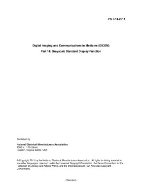 Digital Imaging and Communications in Medicine (DICOM) Part 14 ...