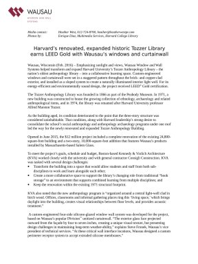 Harvard’s renovated, expanded historic Tozzer Library earns LEED Gold ...