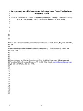 Incorporating Variable Source Area Hydrology into a Curve Number Based Watershed Model