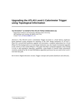 Upgrading the ATLAS Level-1 Calorimeter Trigger using Topological Information