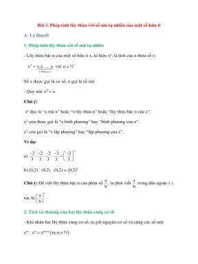 ly thuyet phep tinh luy thua voi so mu tu nhien cua mot so huu ti canh dieu 2022 hay chi tiet ...