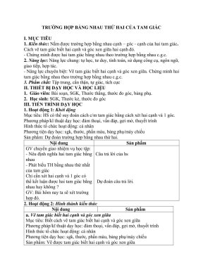 giao an toan hoc 7 bai 4 truong hop bang nhau thu hai cua tam giac ...