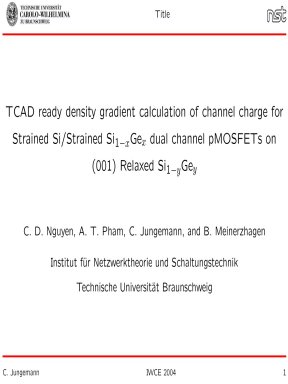 TCAD ready density gradient calculation of channel charge for strained ...