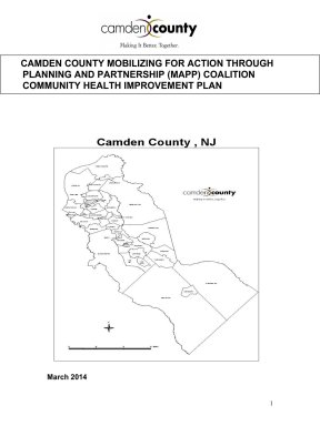 CAMDEN COUNTY MOBILIZING FOR ACTION THROUGH PLANNING AND PARTNERSHIP ...