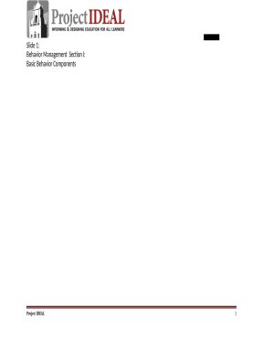 Presentation_Section_I_Basic_Behavior_Components